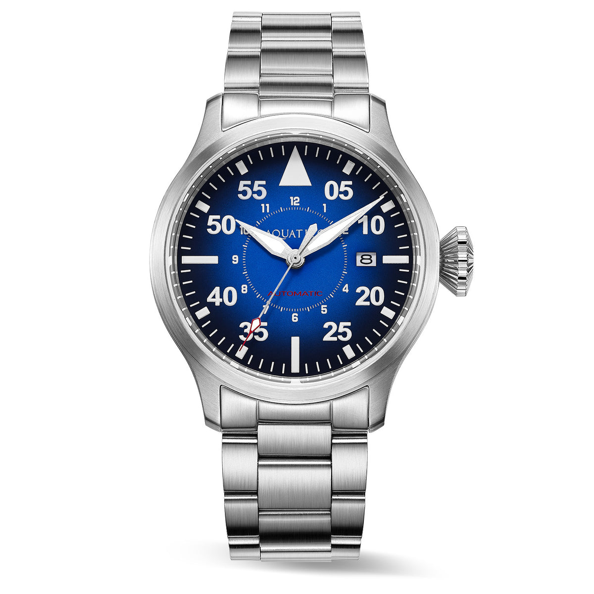 Explore Time in Style: Shop Gradient Blue Dial Automatic Pilot Watches ...