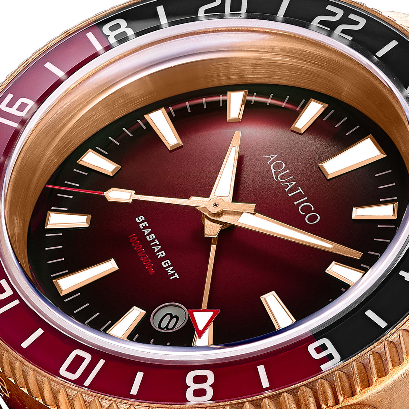 Red dial watch for sale – AQUATICO