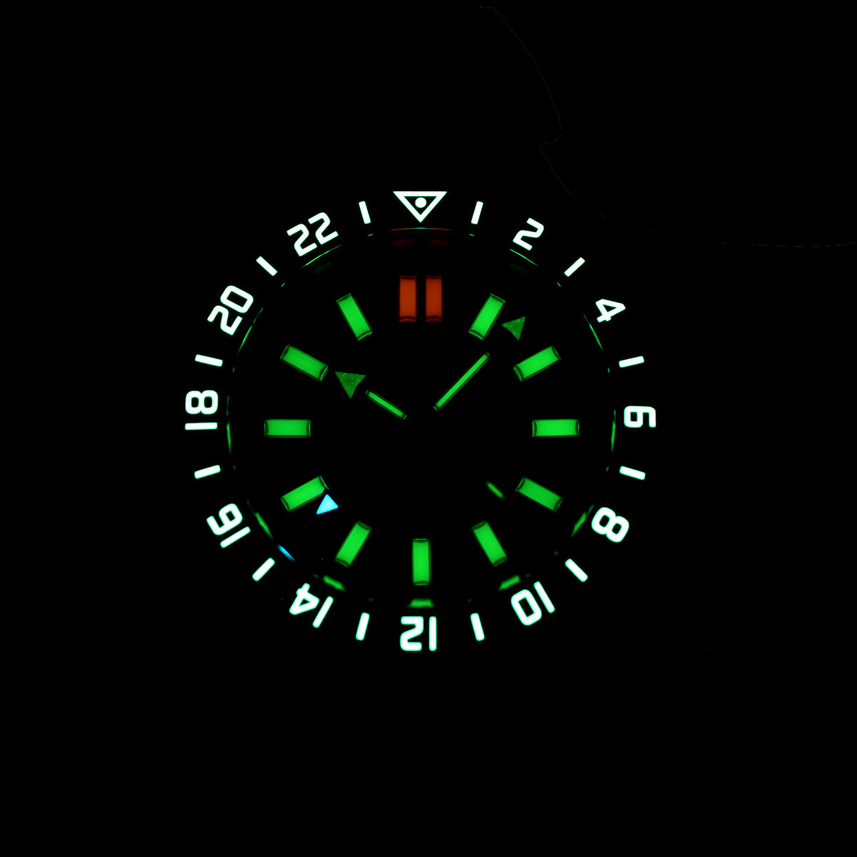 Men’s Bronze Tritium GMT Watch for Sale – Durable, Stylish & Bright ...