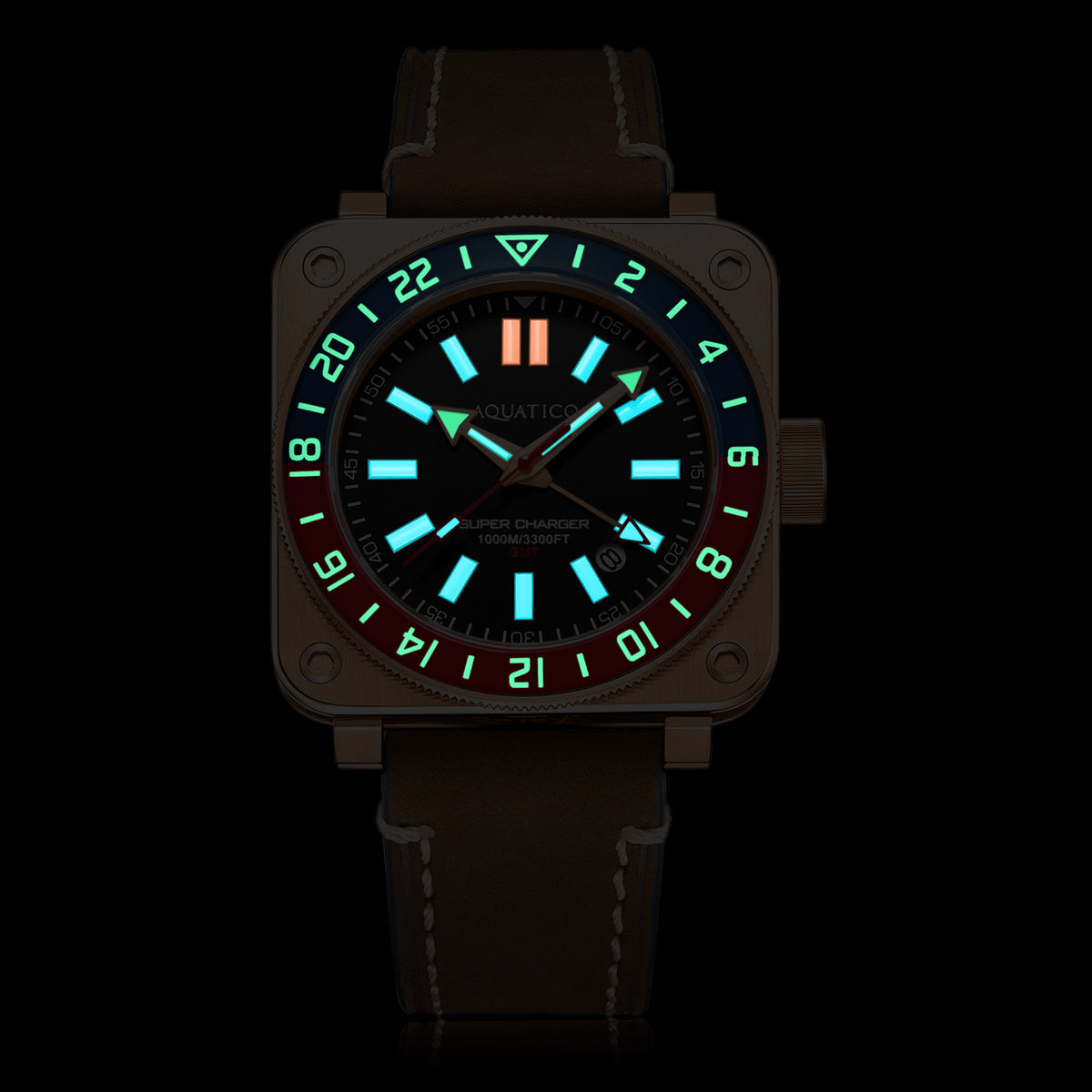 Best green and black bezel watch for sale – AQUATICO