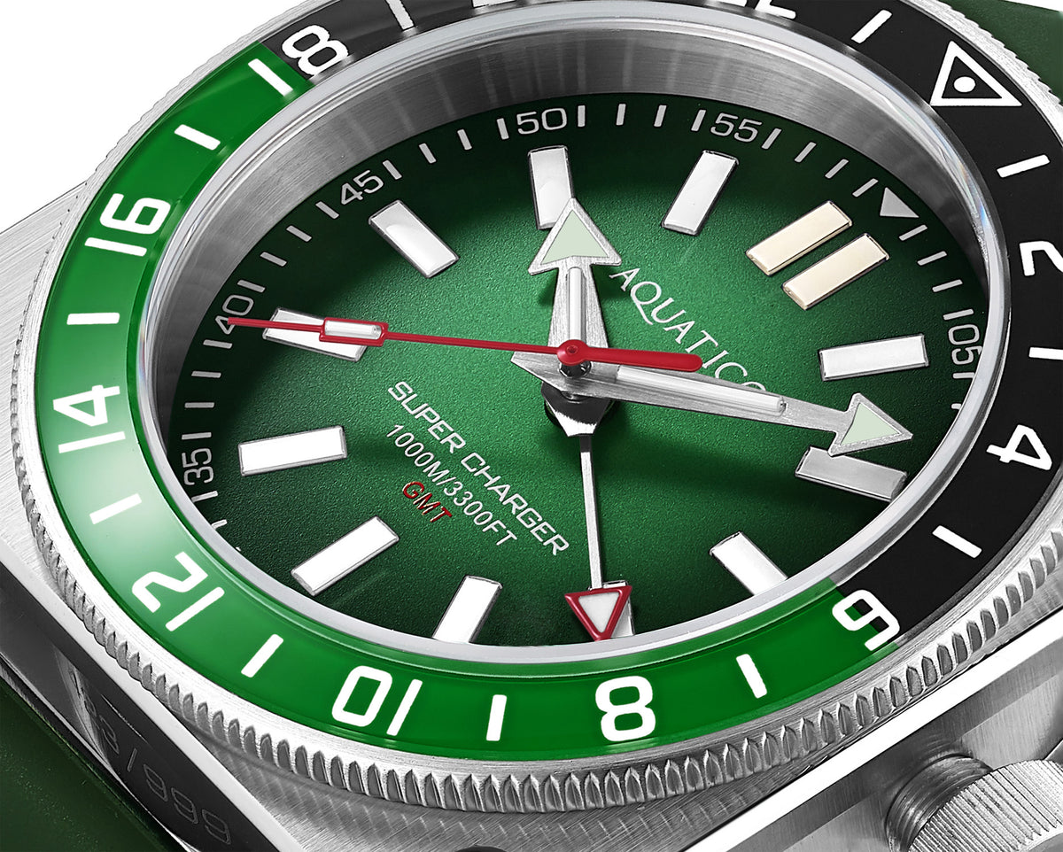 Best green and black bezel watch for sale – AQUATICO