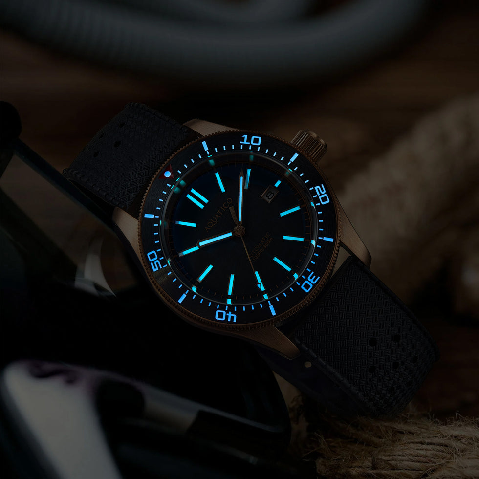 Discover the Aquatico Starfish Expedition Bronze Dive Watch: Superior ...