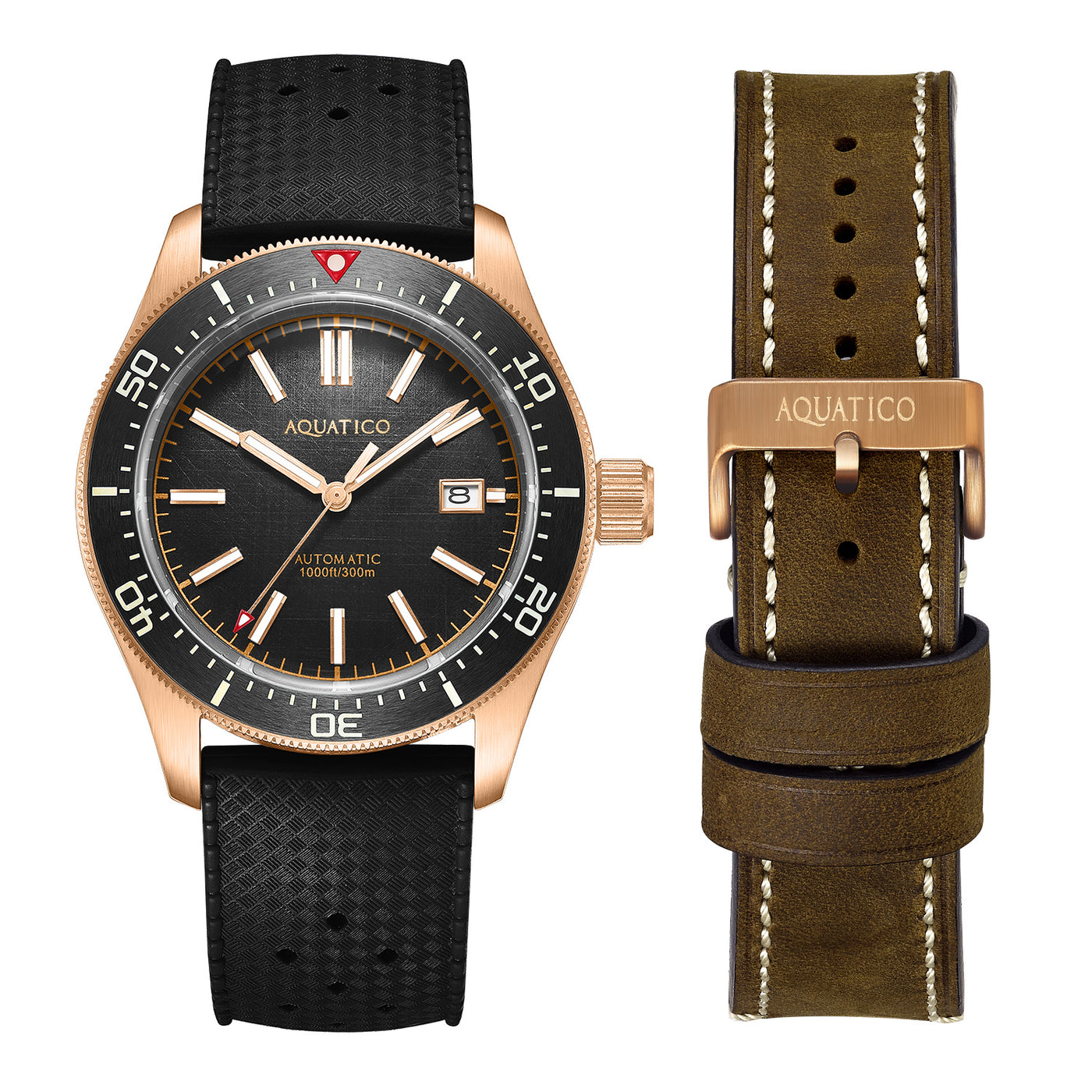 Discover the Aquatico Starfish Expedition Bronze Dive Watch: Superior Craftsmanship & Style ...