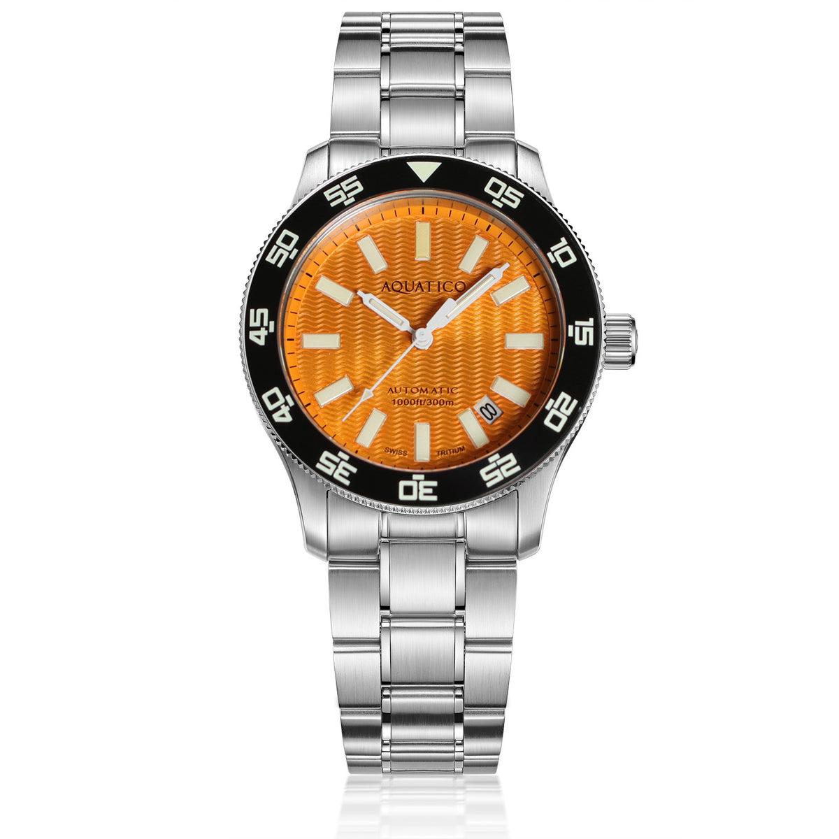 Orange Dial Automatic Tritium Watch for Sale – Limited Edition Deal ...