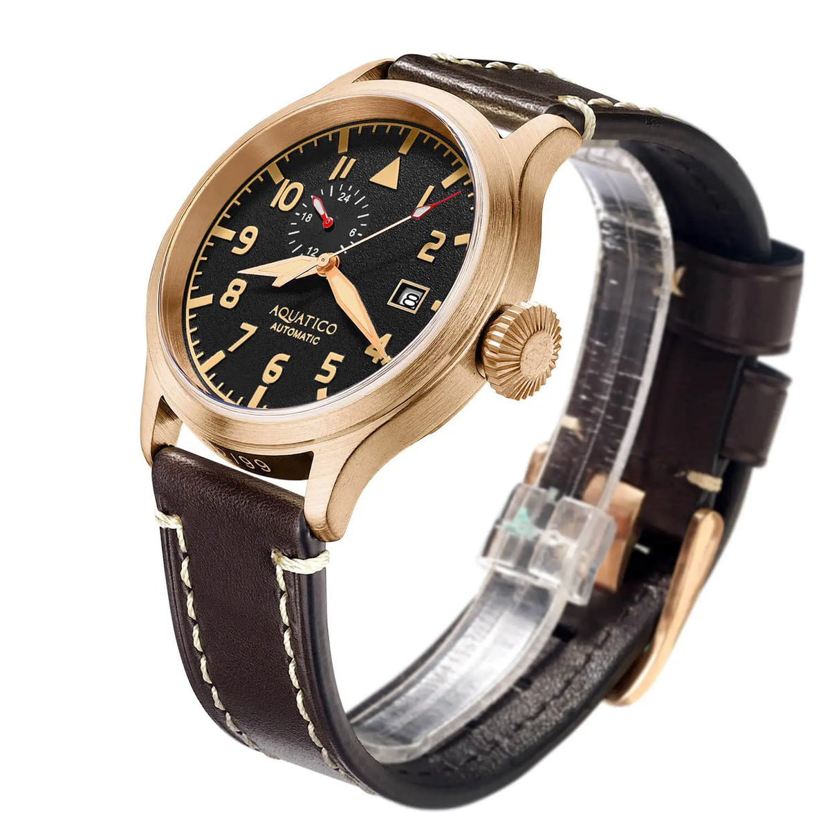 Buy Bronze Pilot Watches | Timeless Aviation-Inspired Style – AQUATICO