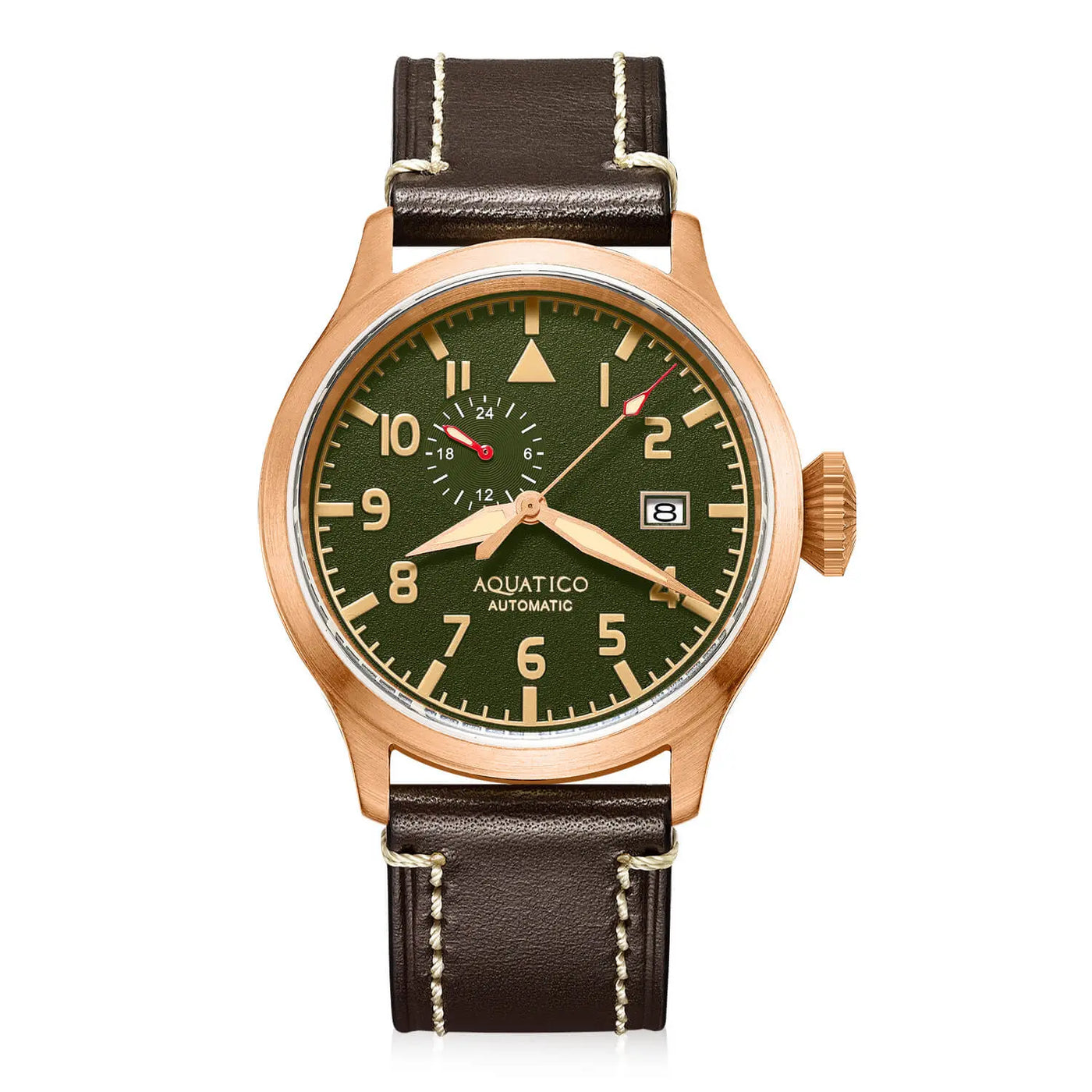 Buy Bronze Pilot Watches | Timeless Aviation-Inspired Style – AQUATICO