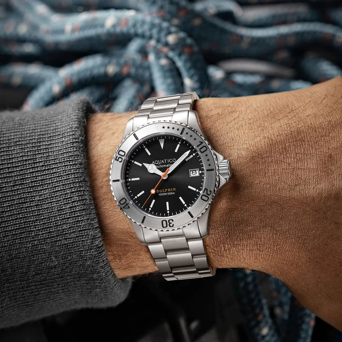 38mm Steel Dive Watches – AQUATICO