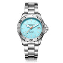 Aquatico Dolphin tiffany blue dial watch with seiko movement – AQUATICO