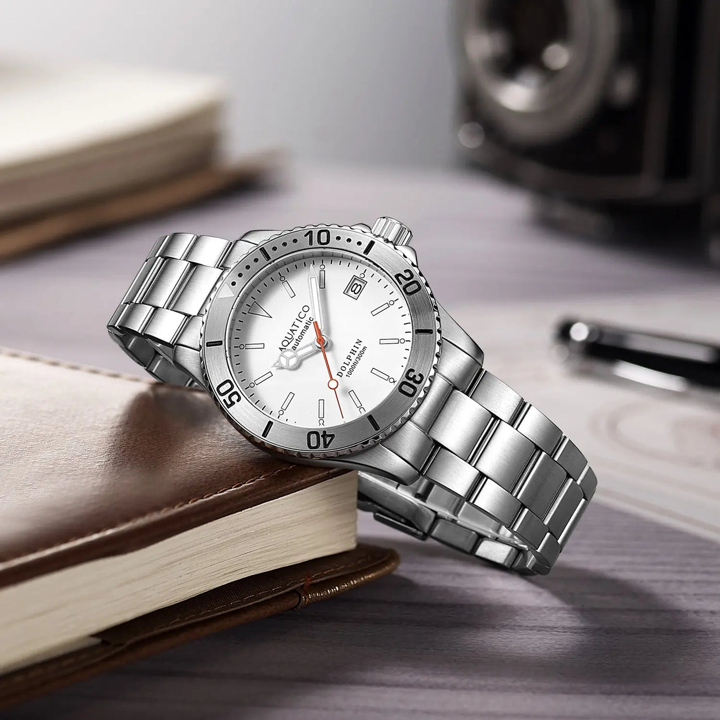 39mm dive watch automatic under 300 for sale – AQUATICO