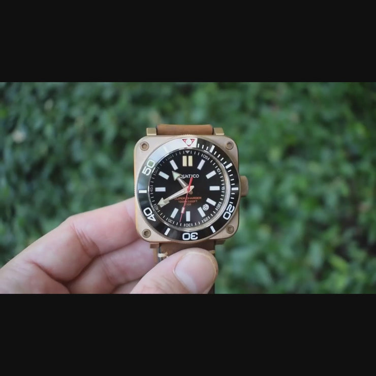 bronze dive watch – AQUATICO